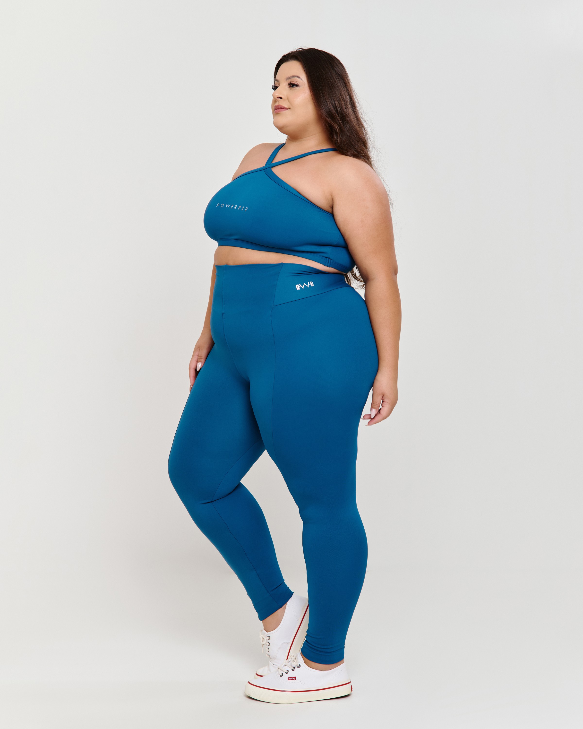 Top Motion Alcinha Plus Size Cobalt Blue - Power Fit